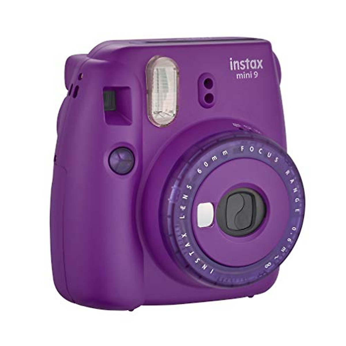 Fujifilm Mini 9 Instant Camera with Clear Accents (Purple)
