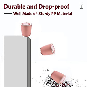 HTERDR Mini Countertop Trash Can with Lid for Office Desktop Coffee Table Kitchen Cute Bunny Garbage Can Small Desktop Trash Can Press Cover Bucket Small Paper Basket Pink