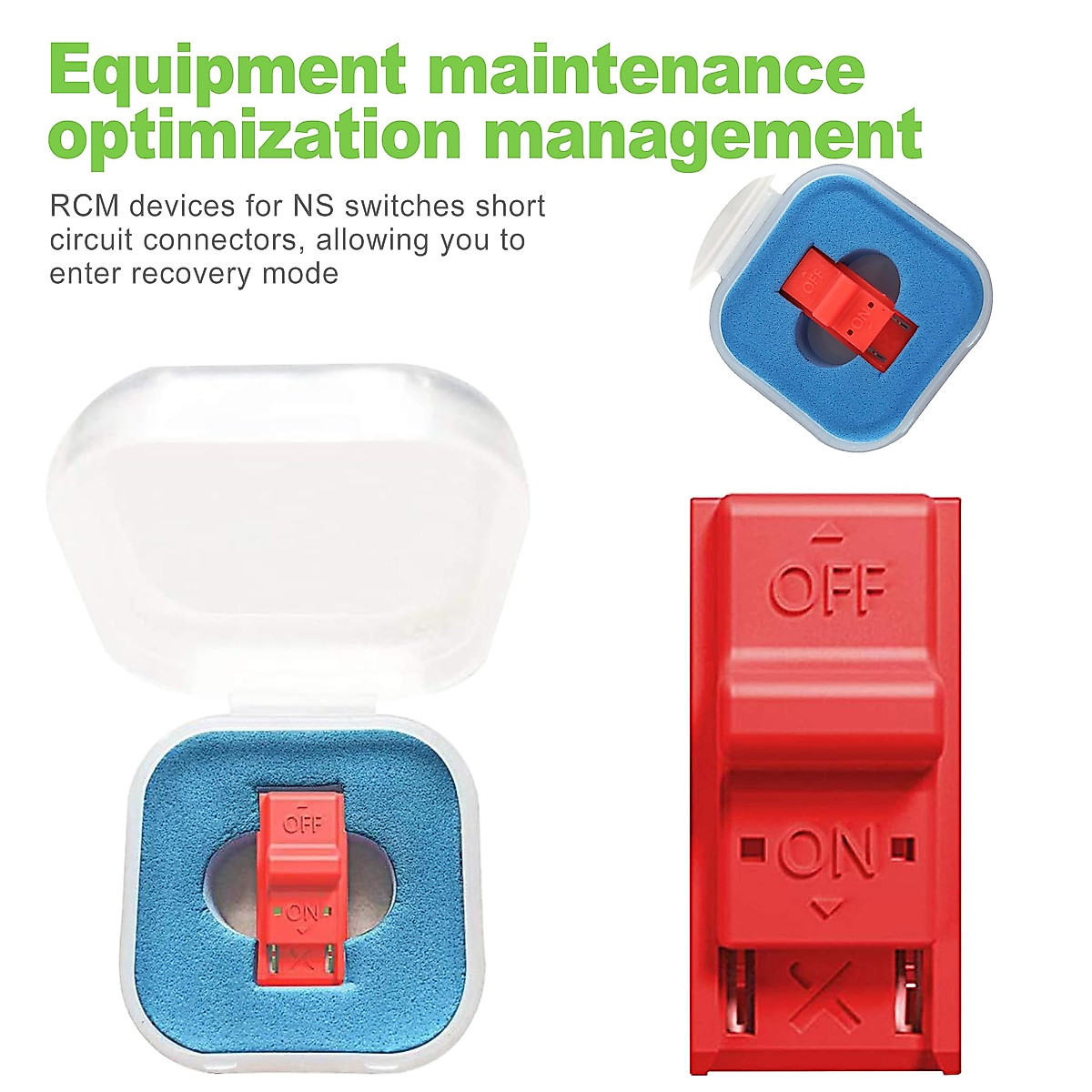 CeroDimo RCM Jig Tool - Compatible with Switch Console, RCM Loader, Payload Injector, Short-Circuit Tool for Modding & Simulation Use