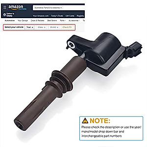 FAERSI Pack of 8 Ignition Coils Pack Compatible with Ford F-150 Expedition F250 F350 Mustang Explorer Super Duty Lincoln Navigator 4.6L 5.4L 3V, Replace OE# DG521 8L3Z-12029-A