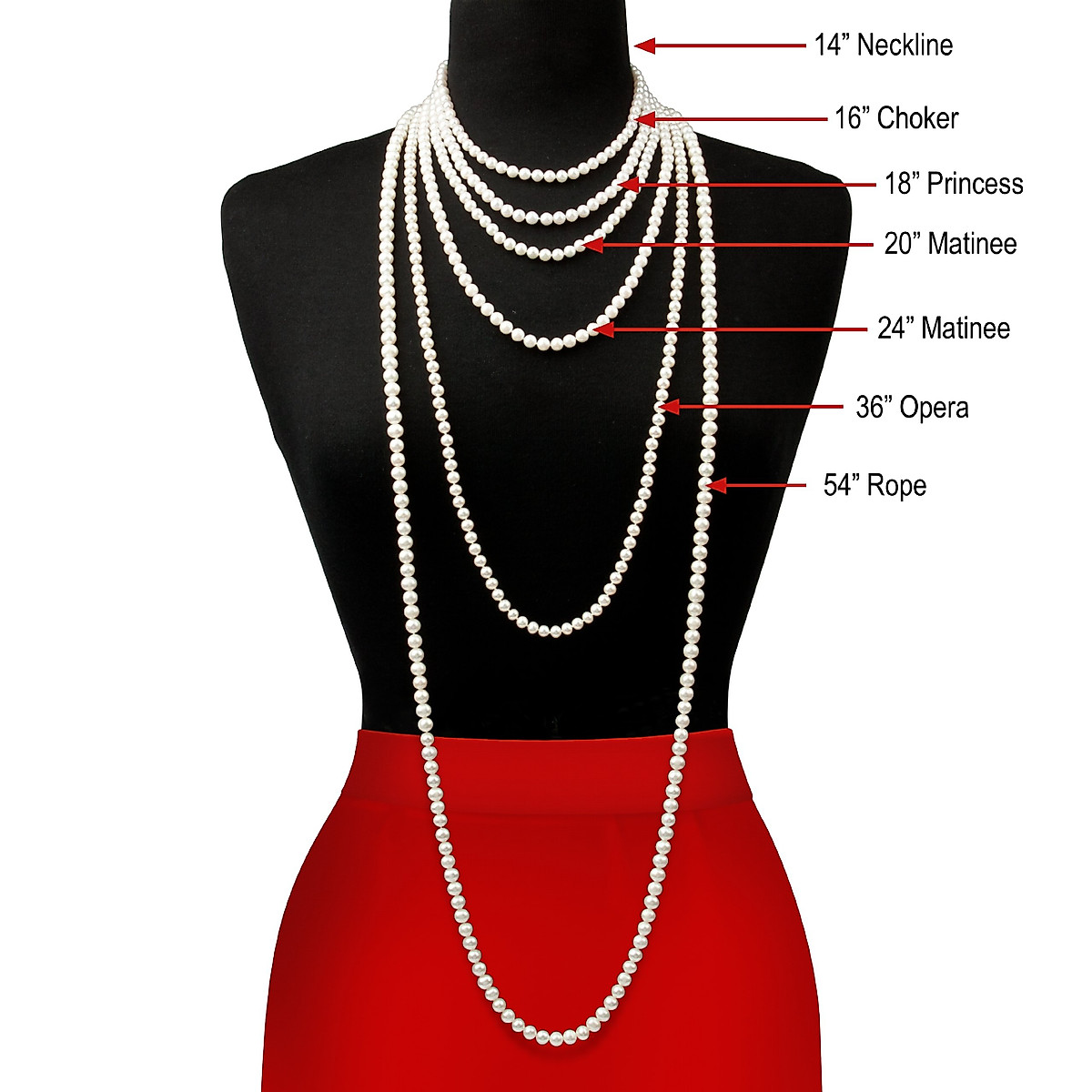 Sterling Silver 7.0-8.0mm White Cultured Freshwater Pearl Strand Necklace,20"