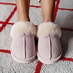 BEARPAW Women's Loki Pale Pink Size 10 | Women's Slippers | Women's Shoe | Comfortable & Light-Weight