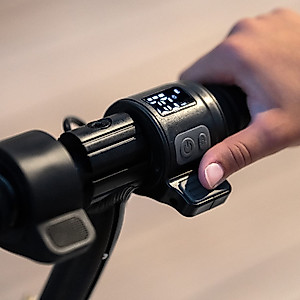 Jetson Omega Electric Scooter, Up to 10 MPH, Range Up to 5 Miles, 150-Watt Motor, Foldable, 3 Speed Mode, Light-Up Deck, Ages 8+, Black, JOMEGA-BLK