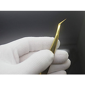 Vetus MCS Makeups Tweezers for Beauty Eyelashes Grip Picking Selection Works (MCS-19)