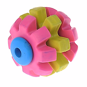 JJ Store Rubber Healthy Biting Chewing Toys for Pet Puppy Dog - Random Color