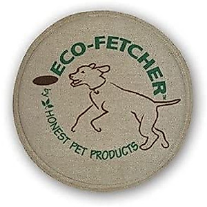 Honest Pet Products 9" Eco-Fetcher, Fetch Dog Toy for Large Dogs Breeds, Made from Natural Durable Hemp, Interactive, Eco-friendly | Made in USA
