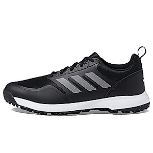 adidas Men's TECH Response SL 3 Golf Shoe, core Black/core Black/FTWR White, 8.5