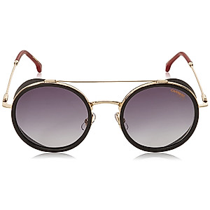 Carrera CA167/S Round Sunglasses, Gold & Red, 50 mm