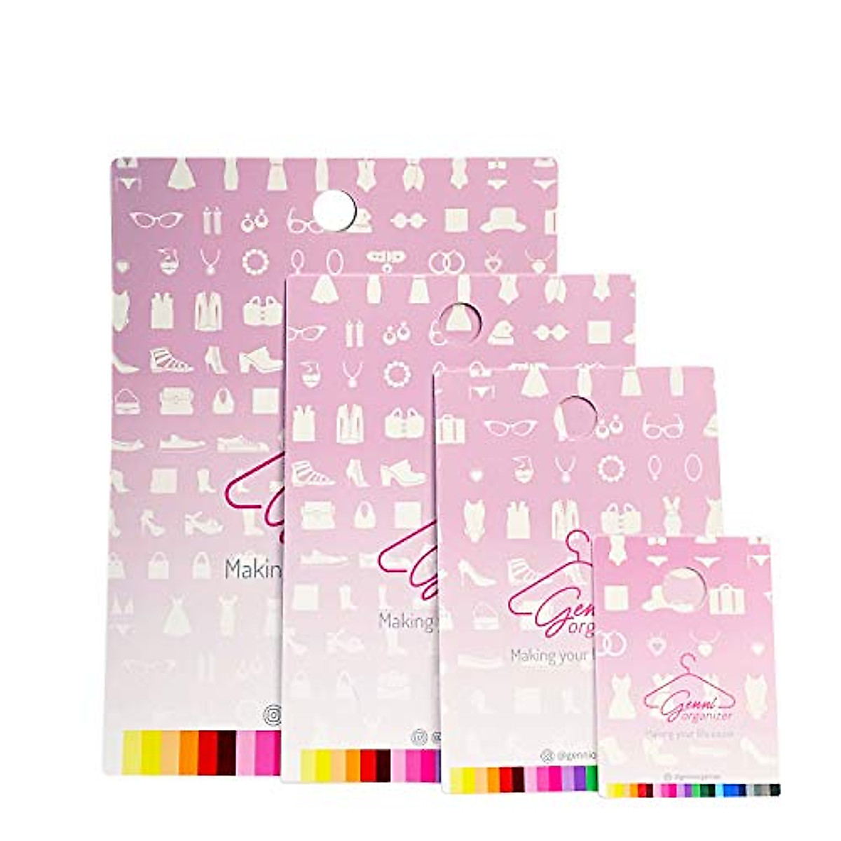 Genni Organizer Clothes Folding Board - Set (White)