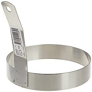 Winco 5-Inch Round Egg Ring, Medium, Stainless Steel