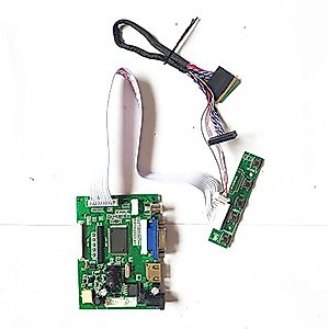 for CLAA101WA01 CLAA101WA01A CLAA101WB03 CLAA101WB04 1366768 HDMI-Compatible+VGA+2AV LCD 40-Pin LVDS WLED Control Board (CLAA101WA01A)