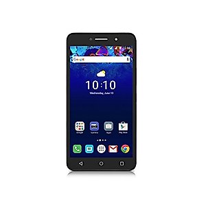 Alcatel Pixi 4 6-Inch LTE Unlocked Smartphone with 1 GB RAM, 8 GB ROM, U.S. Warranty - (Metallic Silver)