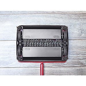 Fuller Brush 17052 Electrostatic Carpet & Floor Sweeper - 9" Cleaning Path - Lightweight - Ideal for Crumby Messes - Works On Carpets & Hard Floor Surfaces Red