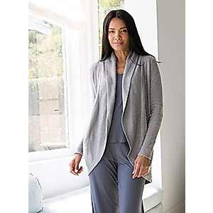 Barefoot Dreams® CozyChic Lite® Women's Circle Cardi, Pewter, Large