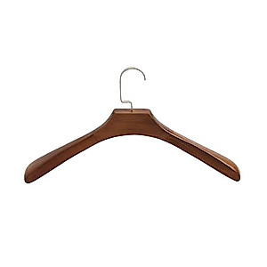 Wooden Hangers Wide Shoulder Solid Wood Suit Hanger Coat Hanger Large TPAG74215