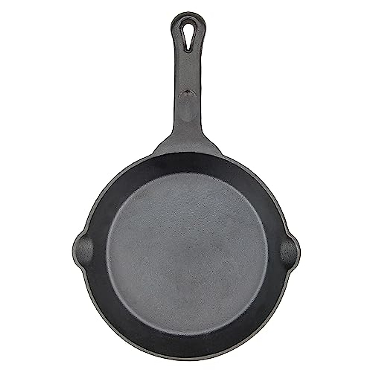 Winco Commercial-Grade Cast Iron Skillet with Handle, 8"