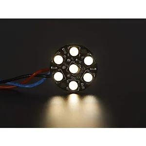 Adafruit Industries NeoPixel Jewel - 7 x 5050 RGBW LED w/Integrated Drivers - Natural White - ~4500K