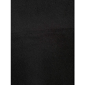 Cuddl Duds ClimateRight Women's Stretch Fleece Base Layer Legging - High Rise Waist - S Black