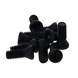 Utoolmart M3.5 x 10mm 12.9 Carbon Steel Torx Head Socket Head Cap Screws Bolt Black 10Pcs