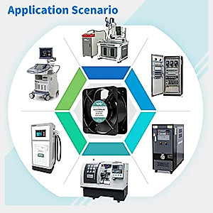 for Xbox One Internal Cooling Fan, Fast Heat Dissipation Quiet Cooling Fan Cooler with 5 Blade Replacement for Xbox One/for Xbox One S (for Xbox one)