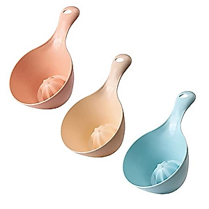 Water Scoop Water Spoon For Home Kitchen Water Dipper Ladle Bailer With Squeezer Fastest Extraction Of Freshest Juice Plastic Water Ladle