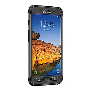 SAMSUNG Galaxy S7 Active G891A 32GB Unlocked GSM Shatter,Dust and Water Resistant Smartphone w/ 12MP Camera - Titanium Gray