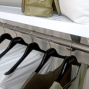 John Louis Home 12 in. Deep Solid Wood Closet Organizer, Woodcrest White