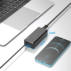 VHBW 12V for Sceptre Monitor Power Cord AC Adapter for Sceptre EC Series 35" 32" 30" 27" 24" 22" 20" 19" 15" E248W E225W E205W E275W C325W-1920R Screen LED-Lit Monitor Power Supply Cord Charger