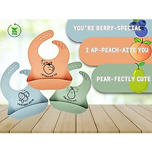 Silicon baby bibs (Green)