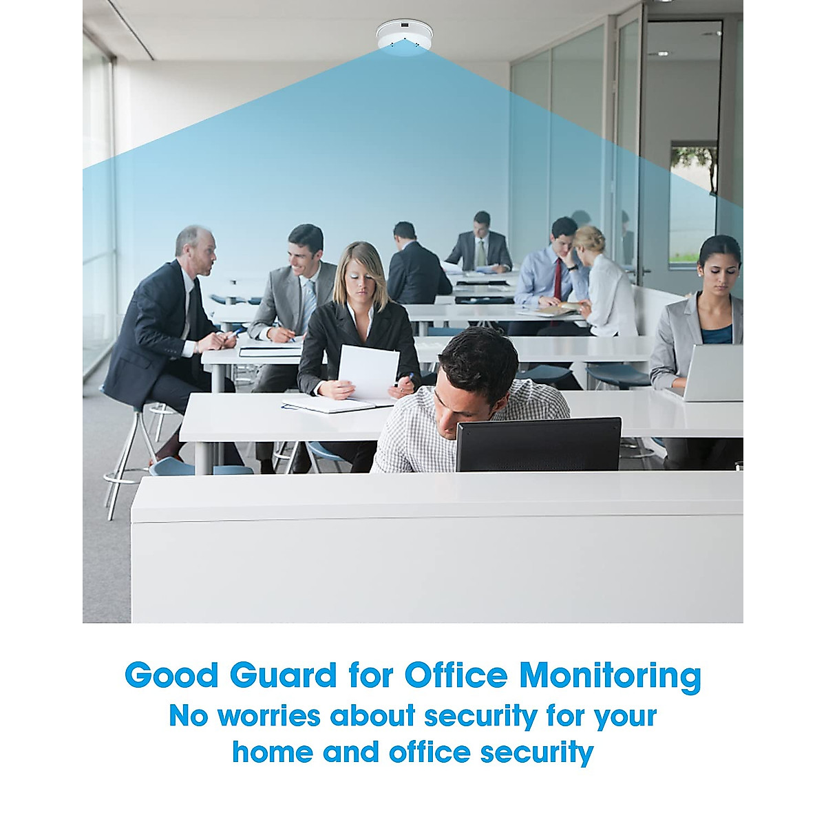 Obdeprlone Hidden Camera Smoke Detector WiFi Spy Camera Hidden Cameras with Video HD 1080P Wireless Small Camera with Night Vision and Motion Detection Indoor Camera for Home Security Nanny Cam