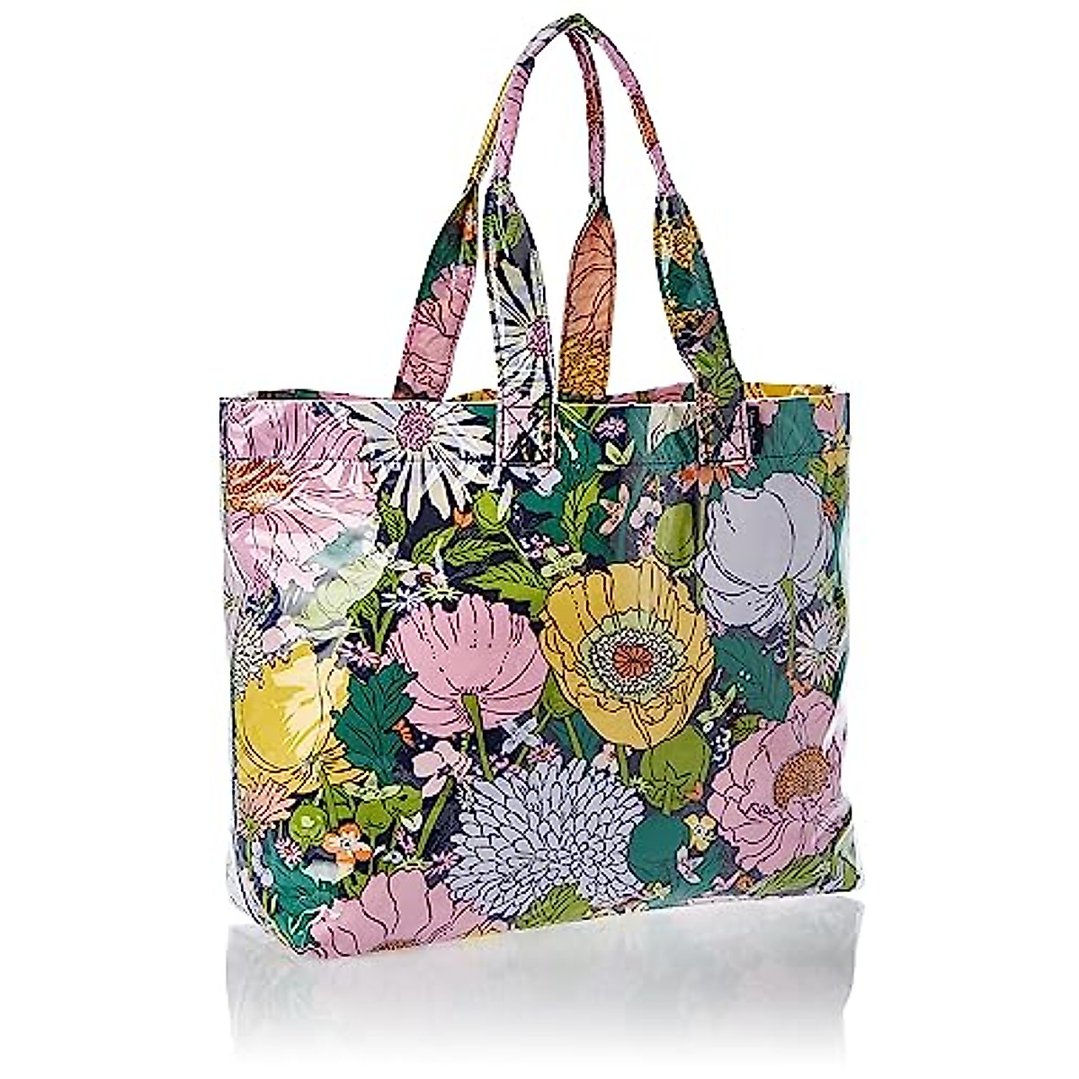 Vera Bradley womens City Shopper Market Tote Handbag, Bloom Boom, One Size US