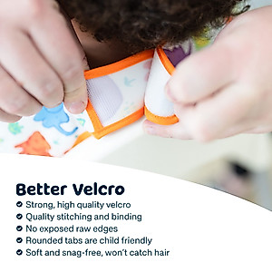 Tiny Twinkle Mess Proof Baby Bib, Cute Full Sleeve Bib Outfit, Waterproof Bibs for Toddlers, Machine Washable, Tug Proof, Baby Smock for Eating, Long Sleeved (Checkers Sage, Small 6-24 Months)