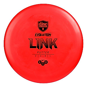 Discmania Evolution Exo Soft Link Putter Golf Disc Pack of 3-173-176g (Colors May Vary) Putting Practice Disc Golf Putter Pack