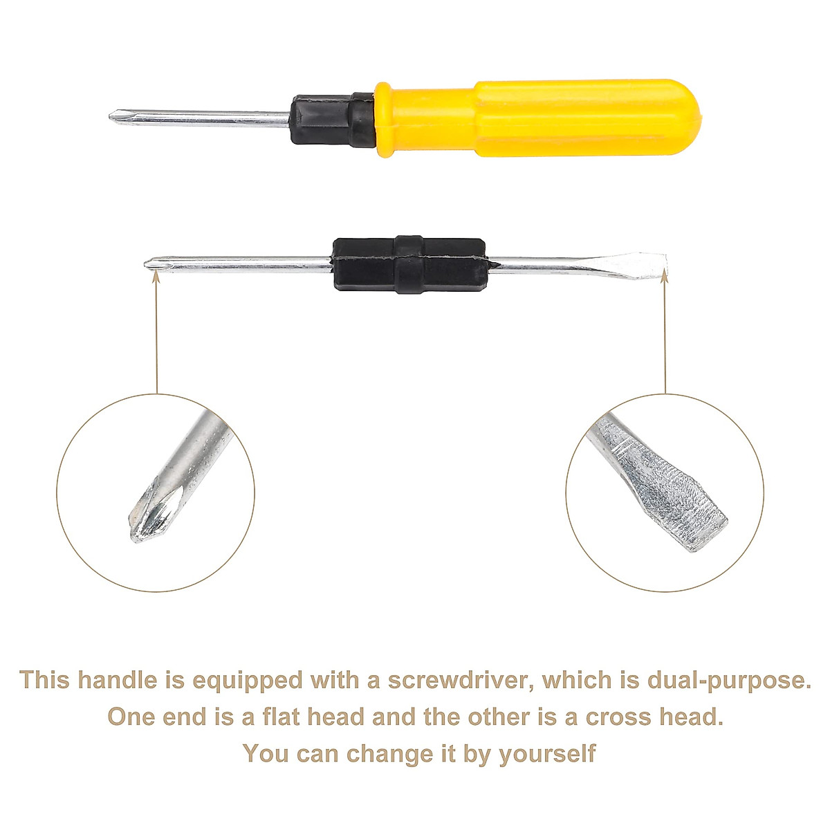 RDEXP Black 9.6x9.3x4.8cm DIY Left & Right Luggage Wheels with 8 Screws Replacement Set of 2