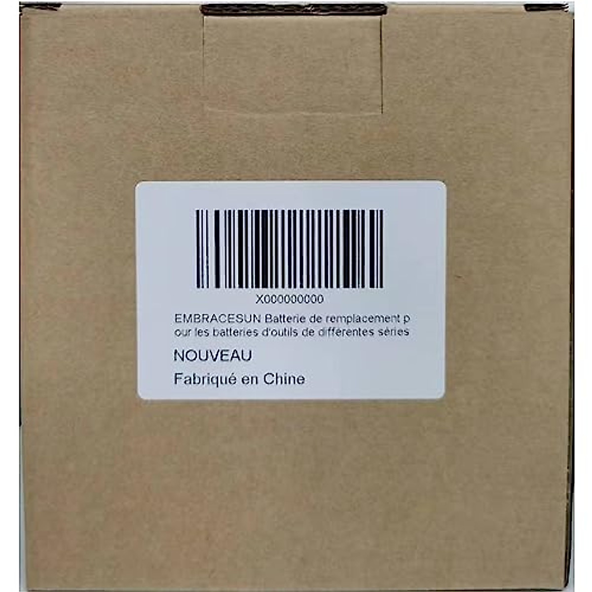 EMBRACESUN 8000mAh 21700 Rechargeable Battery Pack MIL18D3 Replacement for Mil Waukee 18V Battery M18B 48-11-1850 48-11-1830