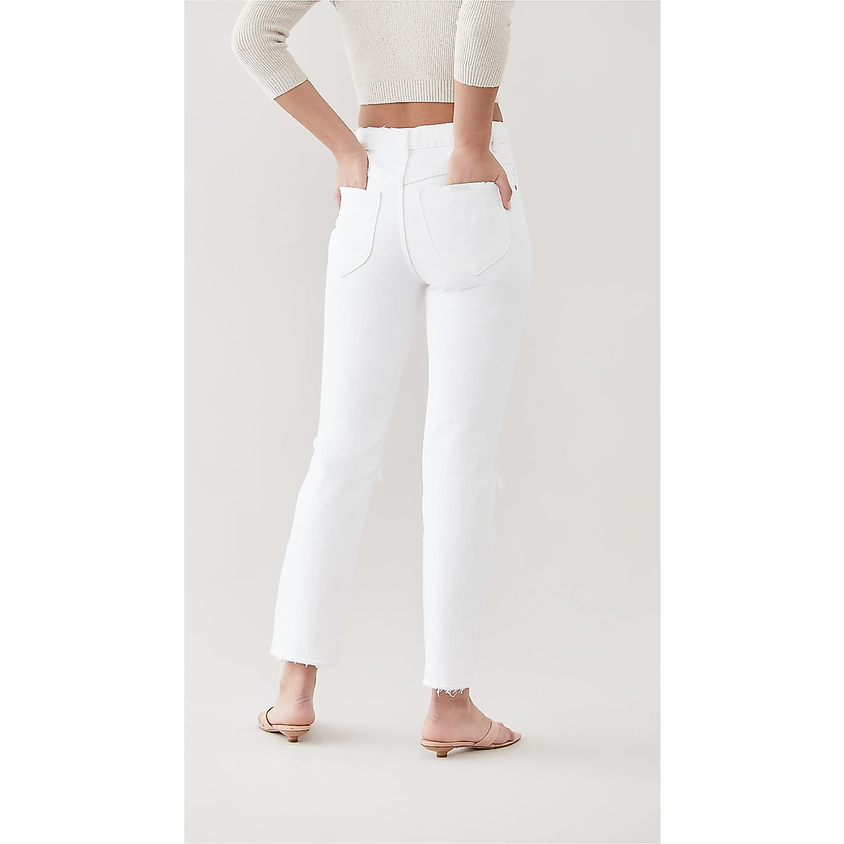 Rolla's Women's Original Straight Jeans, Layla White, 30