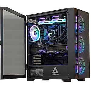 Cobratype Python Gaming PC - Intel Core i7-12700F, RTX 4080, Liquid Cooled, 16GB DDR4 RAM, 1TB NVMe, Windows 11 Pro - Gaming Desktop