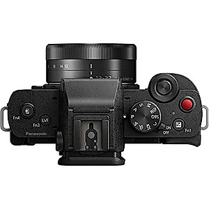 Panasonic DC-G100VK LUMIX G100 Mirrorless Camera 4K Vlogging Kit with 12-32mm Lens + DMW-SHGR1 Tripod Grip Bundle with Deco Gear Case + Microphone + 64GB Card + Photo Video Software Kit & Accessories