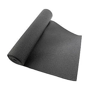 ABN Tool Drawer Liner Non Slip Tool Box Liner - Bulk Rubber Shelf Liner Roll Black Shelf Liner Non Adhesive, 16in x 6ft