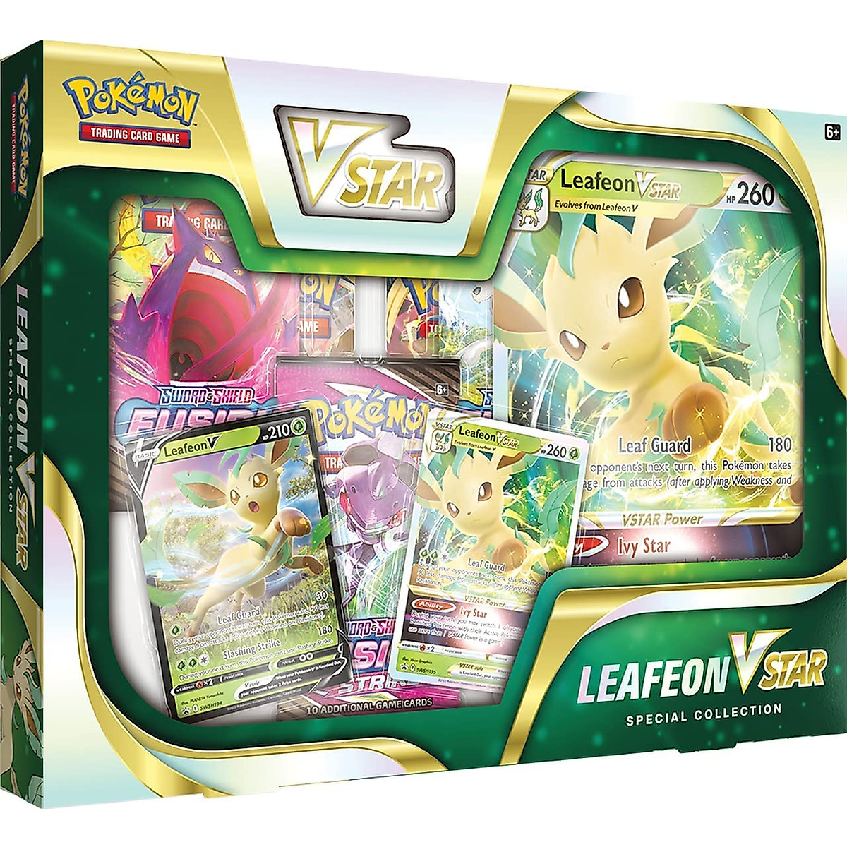 Pokemon Company VSTAR Leafeon + Glaceon Special Collection Bundle