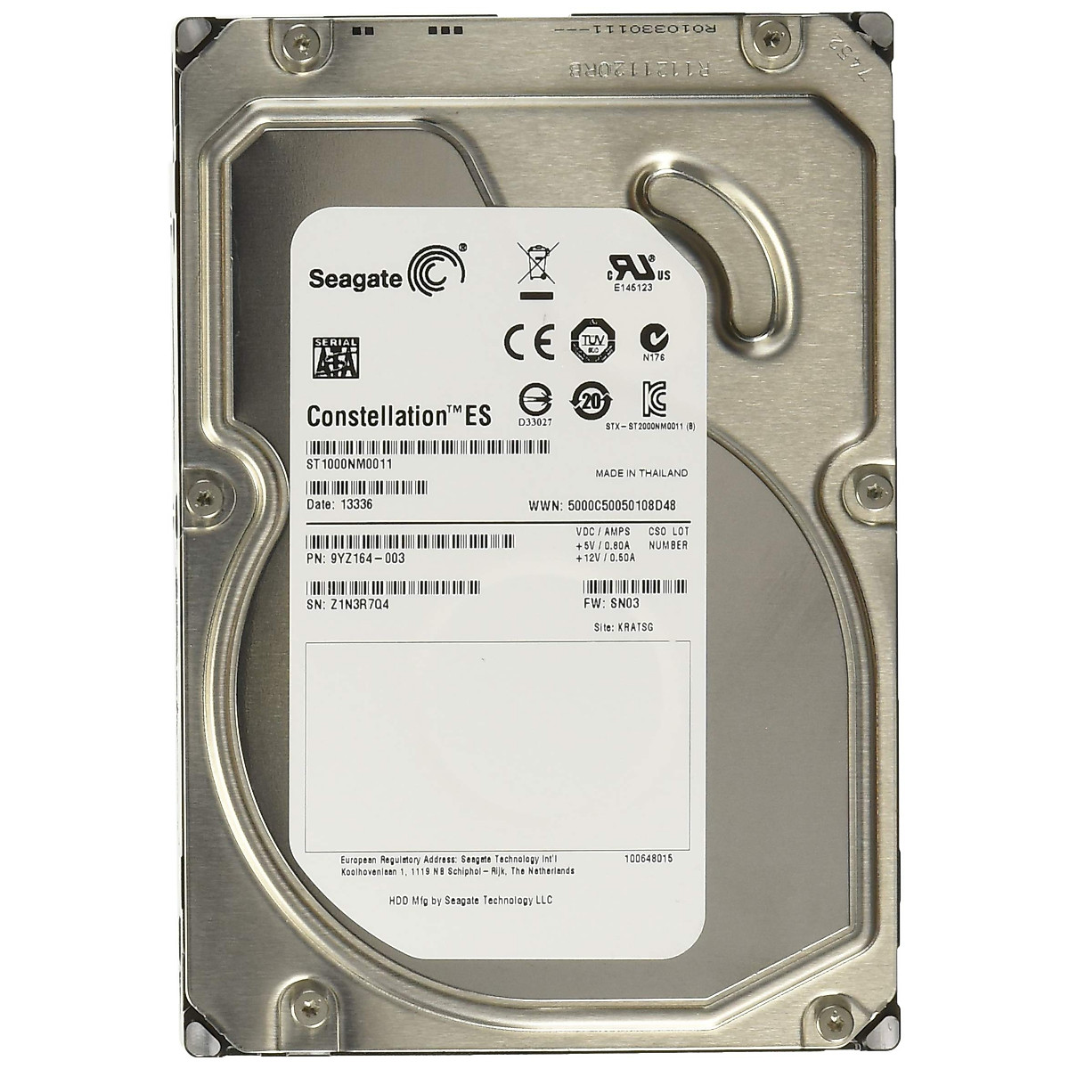 Constellation ES ST1000NM0011 1 TB Internal Hard Drive