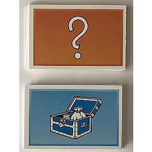 Hasbro Monopoly Card Pack (Deeds/Titles, Chance, Community Chest) - New Monopoly Currency Symbol