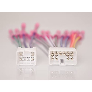 Yuacdky Radio Wiring Harness for Toyota 1986-2020，Subaru 2012-2019