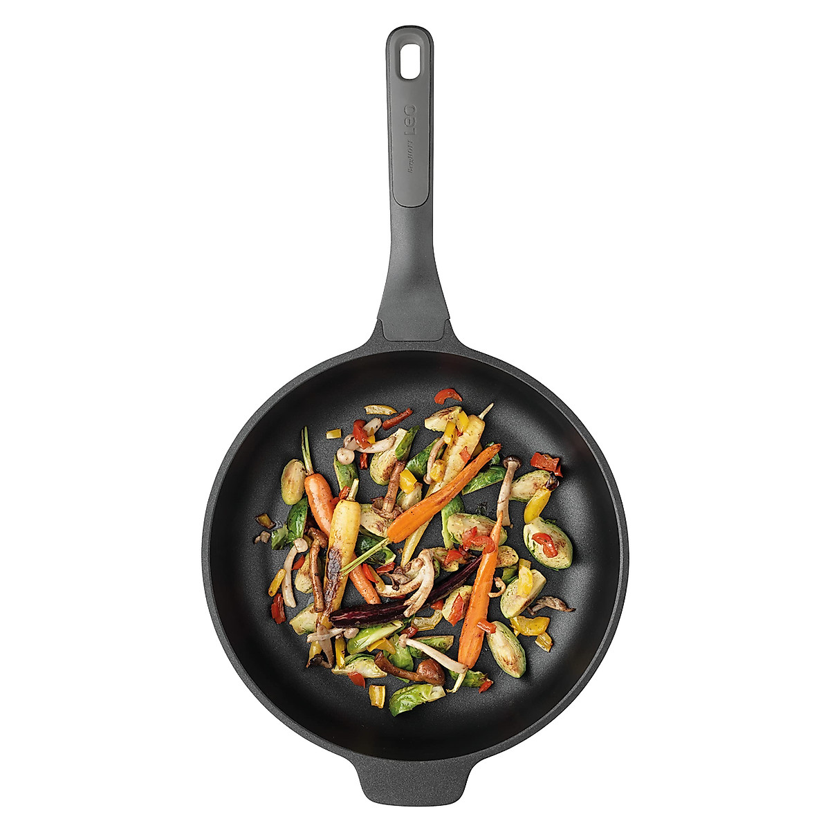 Berghoff Stone Nonstick 11in Fry Pan, Ferno-Green, Non-Toxic Coating, Stay-cool Handle, Induction Cooktop