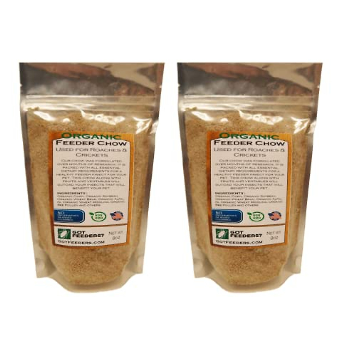 Dubia Roach Colony Starter Kit, 1Lb Organic Feeder Insect Gut Loading Chow, Water Crystals, 6 Egg Flats, for Breeding Insects, Cricket Alternative, for Bearded Dragons, Leopard Geckos, Reptiles