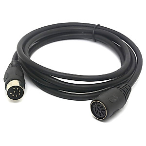 PIIHUSW 8 Pin Din Speaker Cable Extension for Bang, Olufsen B&O, BeoLab, POWERLINK mk2 (1.5 Meter) (1.5 Meter)