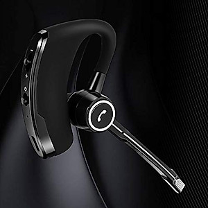 V8s Bluetooth Headset Car Wireless Earpiece Handsfree 120H Standby Time Business Style Bluetooth Earpiece Headphone Clear Voice Capture in-Ear Wireless Earbuds for Cellphone