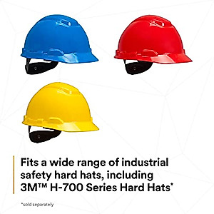 3M PELTOR Ear Muffs, Noise Protection, Cap Style Hard Hat Attachment, NRR 25 dB, Construction, Manufacturing, Maintenance, Automotive, Woodworking, Heavy Engineering, Mining, X4P3E, Black/Chartreuse