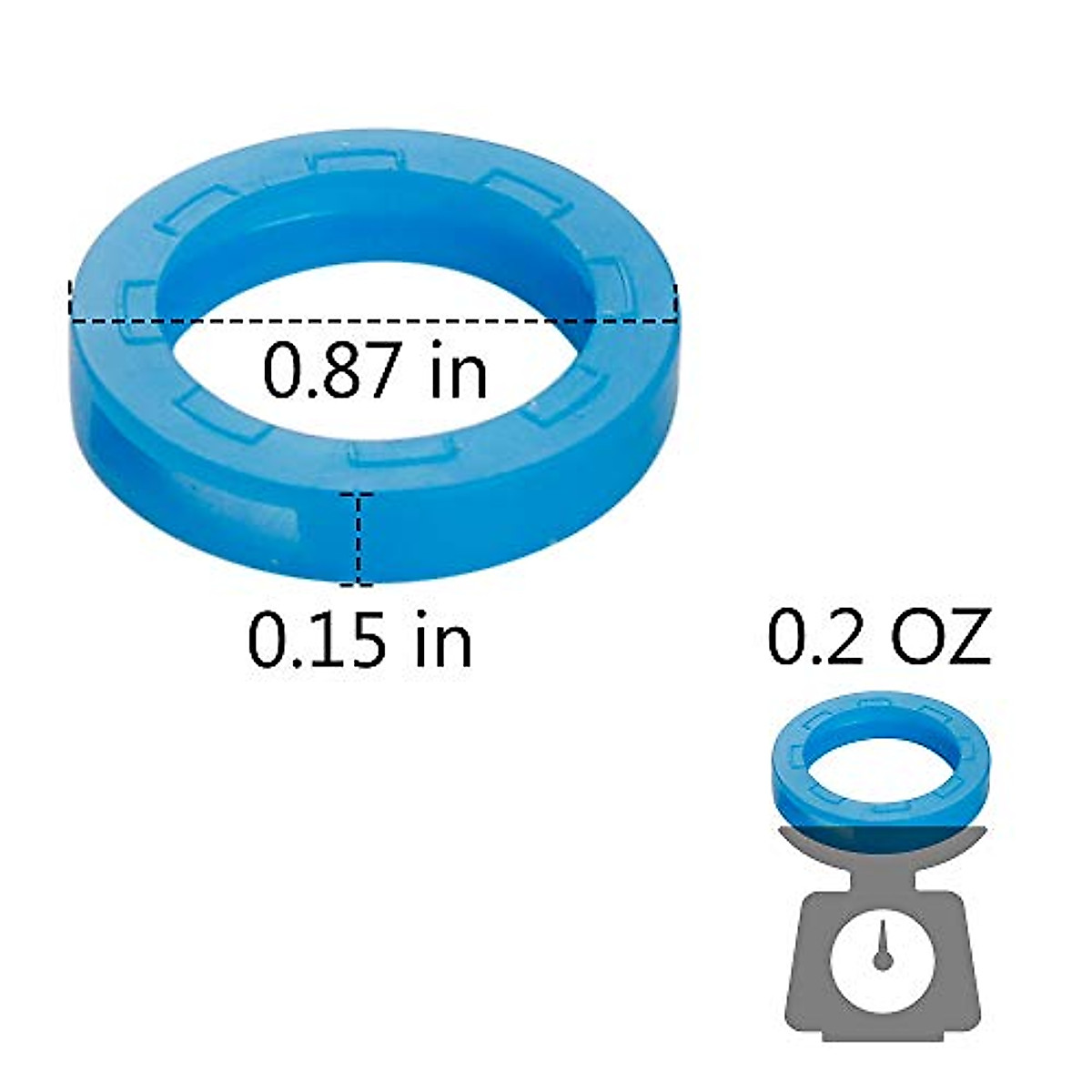 22PCS Key Caps Plastic Key Identifier Covers Tags Coding Rings in 11 Assorted Colors