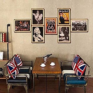 SIGNCHAT Pitbull Be Strong When You are Weak Poster Art Print Decor Home Retro Art Wall Decor Metal Sign Poster, Poster#p684, 8x12 inch